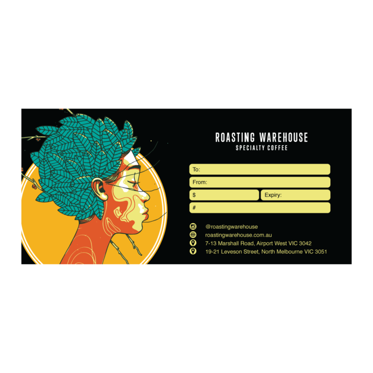 RW Online Store Gift Card – Roasting Warehouse Specialty Coffee